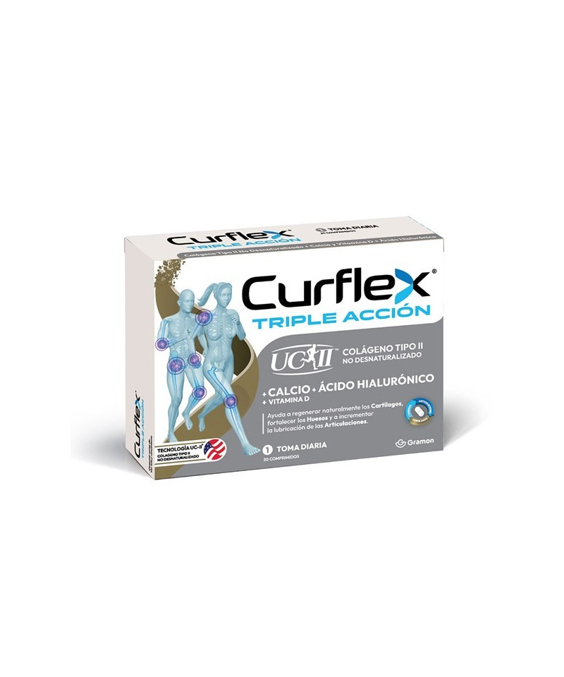 Curflex Suplemento Dietario Triple Acción X 30 Comp