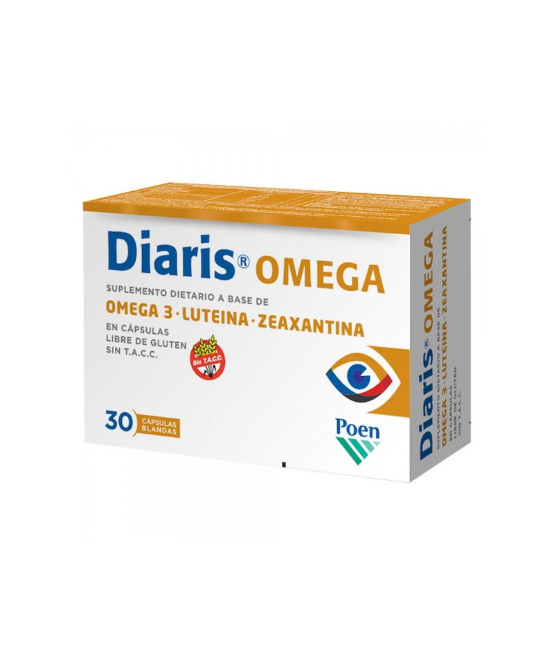 Suplemento Dietario Diaris Omega X 30 Cápsulas Blandas