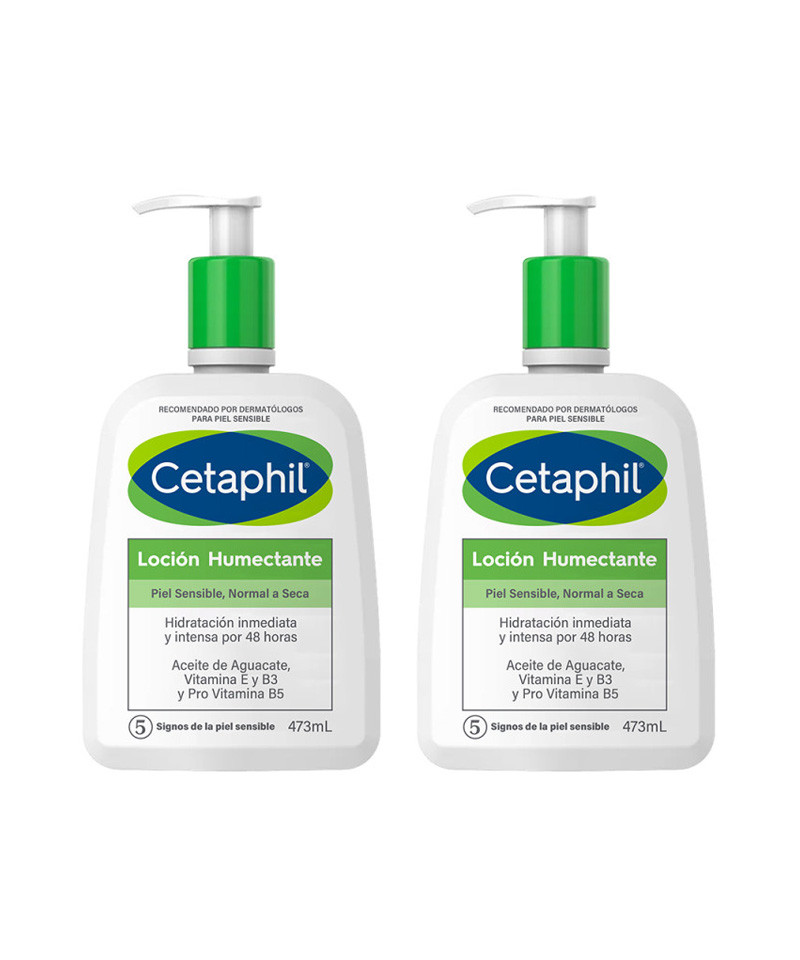 Cetaphil Hidratante Loción 473 Ml (Pack X2)