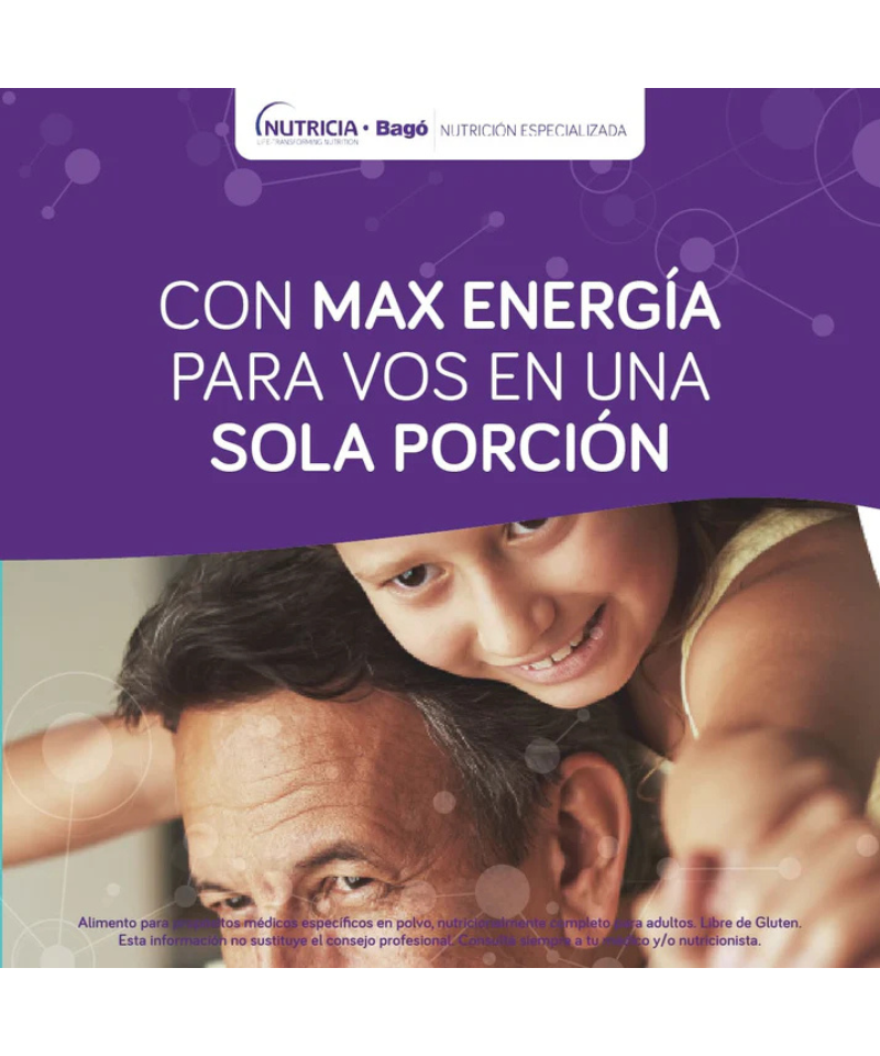 Fortisip Max Suplemento Nutricional Sabor Vainilla X 350gr